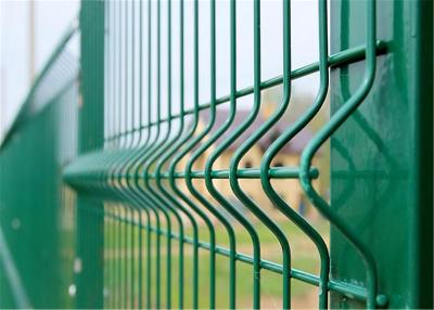 China vinyl coated wire mesh fencing for sale