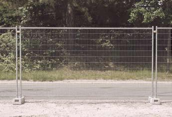 中国 M500 Mobile Fence Temporary Fencing 2000mm*3500mm Height 販売のため