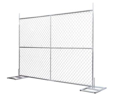 Китай Construction Chain Link Fence Panels ASTM 396 standard Hot dipped Galvanized and Pregalvanized продается