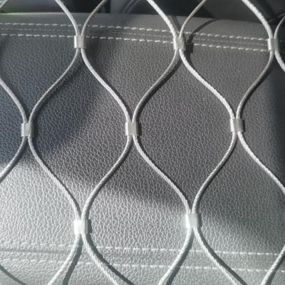 China aisi 316 grade 7x19 flexible woven stainless steel wire rope mesh à venda