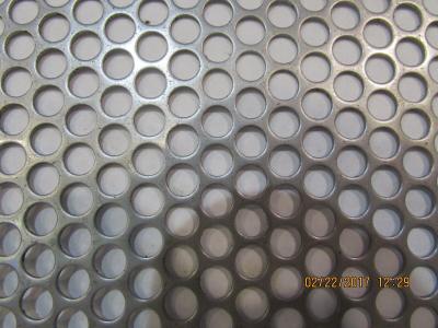 China stainless steel punched/perforated plate metal screen sheet panel for sale