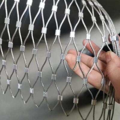 Chine stainless steel rope mesh à vendre