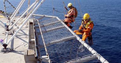 China Rope helideck mesh & helimesh zu verkaufen