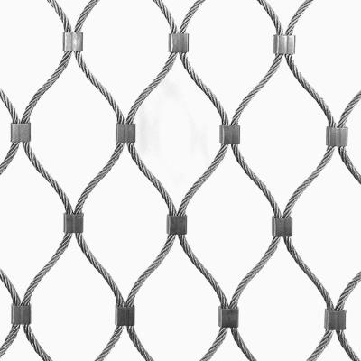中国 balustrade fencing/stainless steel wire rope mesh AISI 304 Materials 販売のため