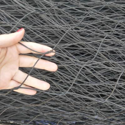 Cina Flexible stainless steel wire rope mesh X tend Mesh 7X19 AISI 304 Wire Rope Mesh in vendita