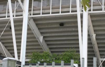 Cina Balustrade Stainless Steel Wire Rope Mesh X Tend AISI304 Materials Mesh Aperture :150mm*150mm*2.70mm in vendita