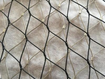 Cina AISI316 Ferrule Stainless Steel Wire Cable Mesh Zoo Mesh in vendita