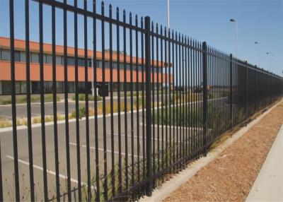 Cina Australia market tubular spear top security Garrison fence / security metal fence / steel fence in vendita