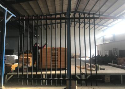 Cina Hercules Security Fence 2100mm x 2400mm Stain Black Powder Coated 80 microns in vendita