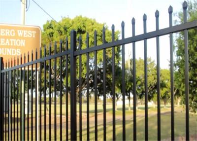 China Spear Top Steel Fence / Security Fence / Garrison Fence for sale