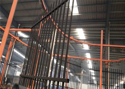 Cina PVC Coated Ornamental Spear Top Security Steel Tubular Fence in Garden, Home, Factory, School, Villa in vendita