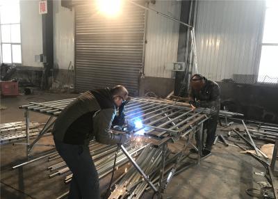 中国 Flat Top Tubular Steel Fence 販売のため
