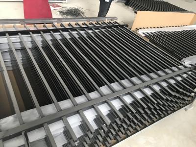 중국 tubular diplomat panels 2100mm*2400mm stain INTERPON powder 판매용