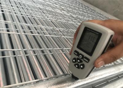 China temporary fencing panels od 32mm wall thick 1.40mm 3.00mm smart economic temp fence à venda