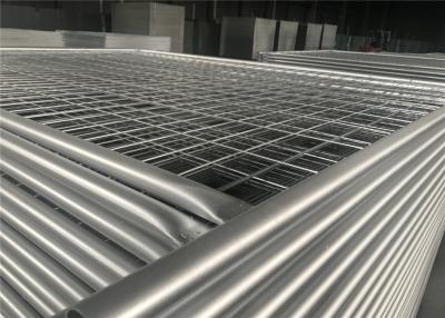 China 2.1mx2.4m OD 40mm x 1.5mm wall thickness mesh 60mm x 150mm heavy duty design construction site temporary fence panels à venda