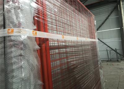 China Australia outdoor temporary construction site safety fence Te koop
