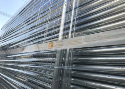 China Hot Dipped Galvanized In Zinc Bath Temporary Security Fencing Panels 2100mm*2400mm Melbourne AS4687-2007 Te koop