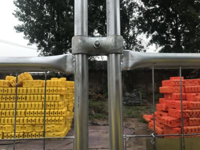 China Temporary Fencing Panels OD48mm Height 2mx3m Width for sale