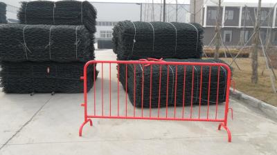 Cina powder coated steel crowd control barrier in vendita