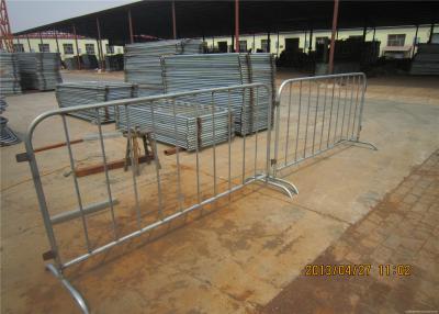 China Hot dipped Galvanized Crowd Control Barriers for sale