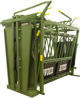 China Double Squeeze Cattle Chute à venda