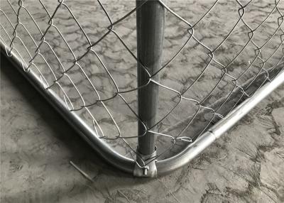 Китай chain link/cyclone /hurrican dog kennel fencing 4'x6' x 10' chain mesh fabric 50mm x 50mm продается
