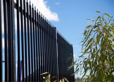 Cina High quality galvanized garrison steel picket fence for sale/manufacture price in vendita