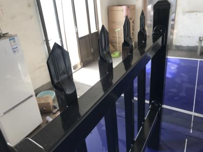 China 2.1m (H) *2.4m (W) Spear Tubular Garrison Australia Steel Fence en venta