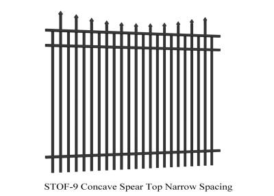 China Australia  Standard Powder Coated Commercial Garrison Security Oz Wide Fence en venta