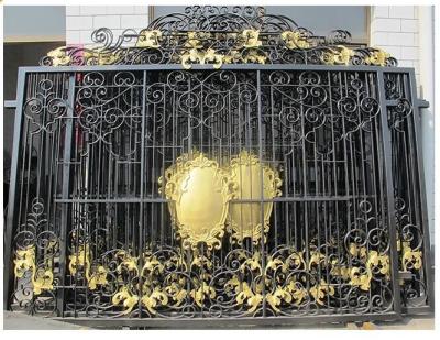 China wrought iron fence panels/used wrought iron fencing for sale
