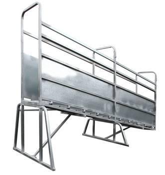 China Adjustable Galvanized Cattle Chute Loading Ramp Te koop