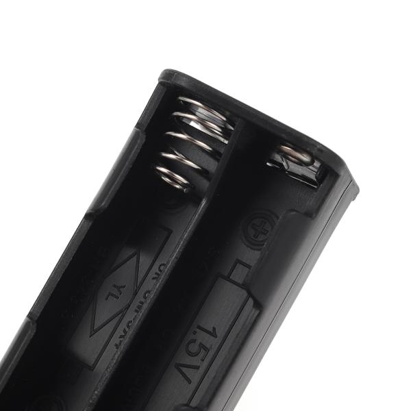 Quality RoHS Compliant 4AAA Battery Holder 6V Plastic Battery Holder Back To Back Double for sale