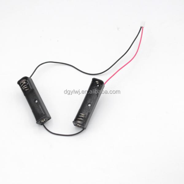 Quality 2 x Single AAA Battery Holder 3V Series Battery Holder With PH2.0 Plug for sale
