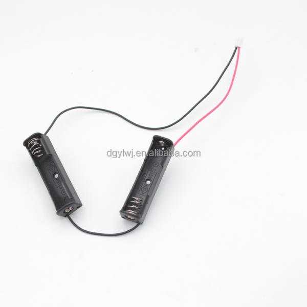 Quality 2 x Single AAA Battery Holder 3V Series Battery Holder With PH2.0 Plug for sale