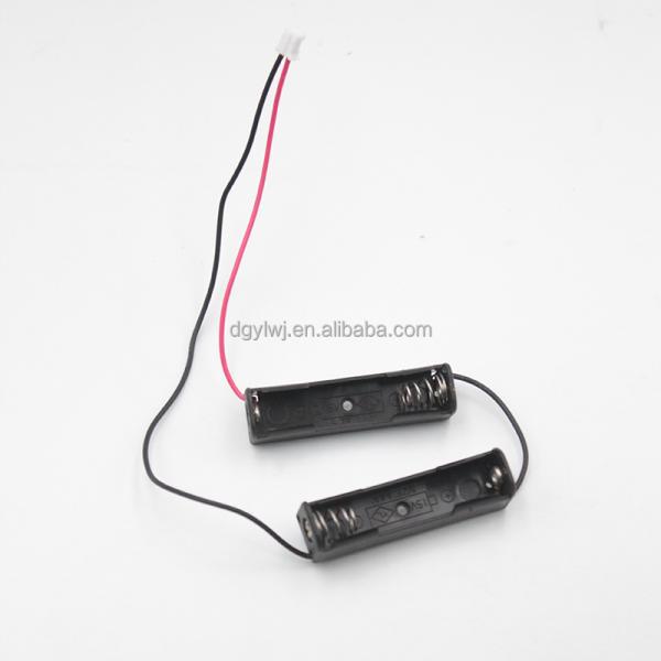 Quality 2 x Single AAA Battery Holder 3V Series Battery Holder With PH2.0 Plug for sale