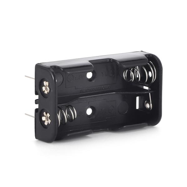Quality 3V 2AA Battery Holder PCB Mount 2 AA Battery Case With Pins for sale