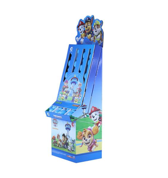 Quality Cartoon Display Stand Design for Capsule Toy Shop Custom Logo Commercial Furniture for sale