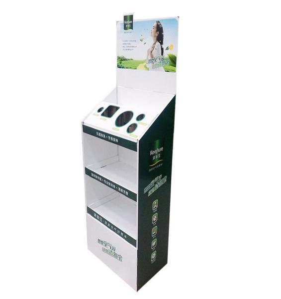 Quality Commercial Sectional Display Furniture for Supermarket Advertising PVC Shelf Display for sale