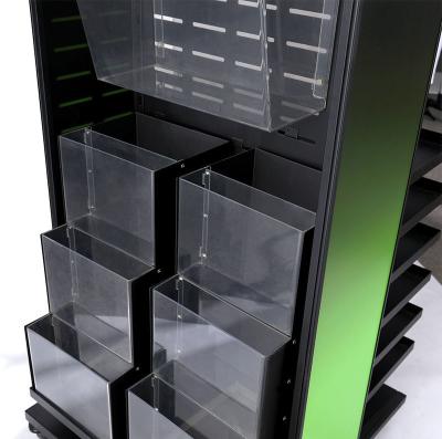 Cina Good Stand Acrylic Candy Display Rack con ruote Eco-friendly e Custom Logo Design in vendita