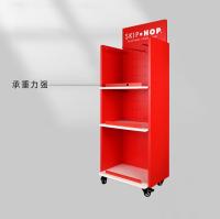 China Perforated Metal Panel Rack for Displaying Hardware Tools in Solid Metal Sheet Stand for sale