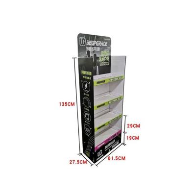 China Eco-vriendelijk Custom Logo Outdoor Reclame Rack voor speelgoed Karton Stand Promotie Te koop