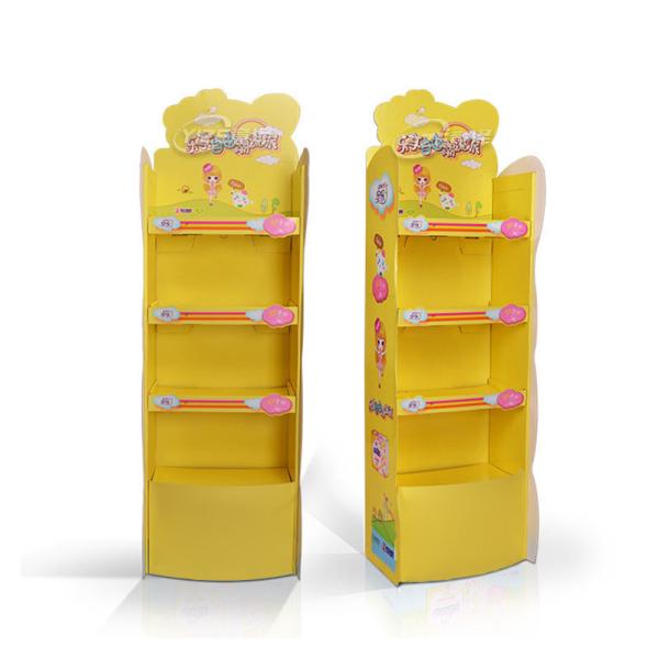 Retail Box Shelving Custom Logo Funko Pop Cardboard Display Stand Floor Display Racks