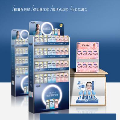 Cina Rack PDQ in cartone ecologico personalizzato per mobili per schermi sezionali commerciali in vendita
