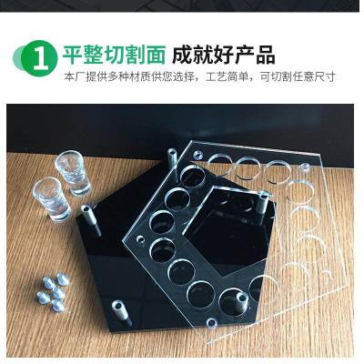 Cina 16 Scalatore impilabile trasparente Acrylic Lipstick Display Stand per negozi al dettaglio eco-compatibili in vendita