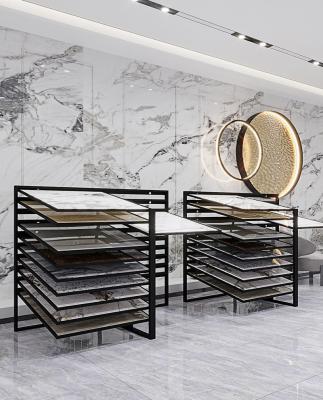Cina Moderno display di piastrelle Stand per ceramica pietre di ardesia e marmo mobili domestici funzione in vendita