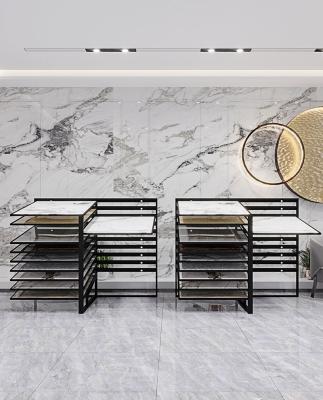 Cina Moderno display di piastrelle Stand per ceramica pietre di ardesia e marmo mobili domestici funzione in vendita