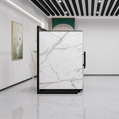 China Granite Sample Slab Rock Stone Display Stand Rack for Light Duty and Quartz Stone Tile for sale