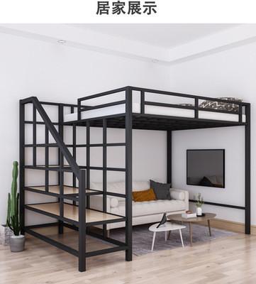 China Strong Bunk Bed Frame Modern Double Bunk Beds with Desk and Storage Drawers for sale