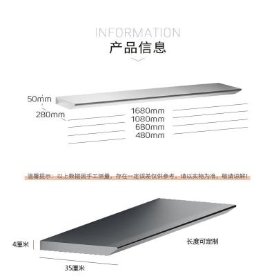 Cina Ripiani a parete di acciaio inossidabile e legno a doppio lato per magazzini pesanti in vendita