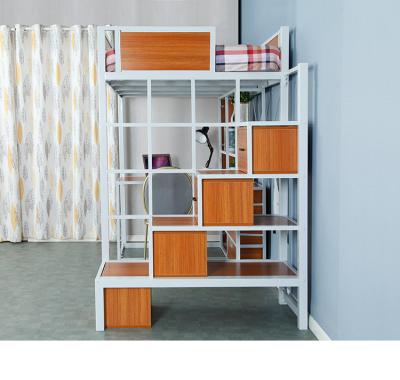 China OEM Cama de cama única de madeira com escritório 1800*1800*2000 e camas queen à venda